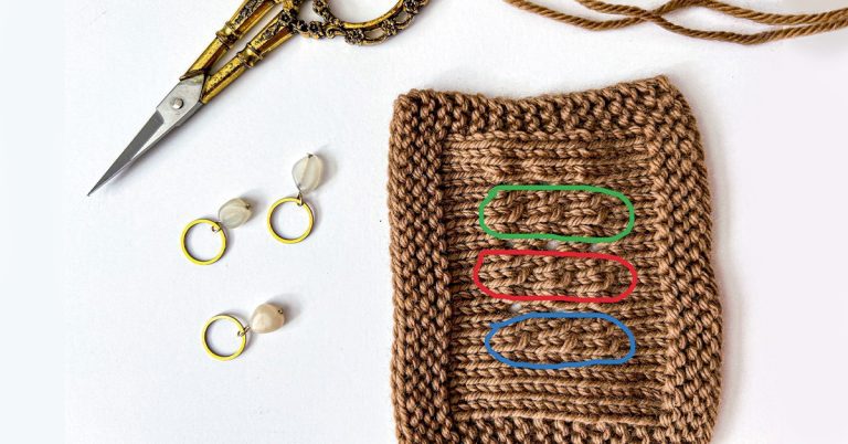 How to decrease stitches in knitting - Yarnalia