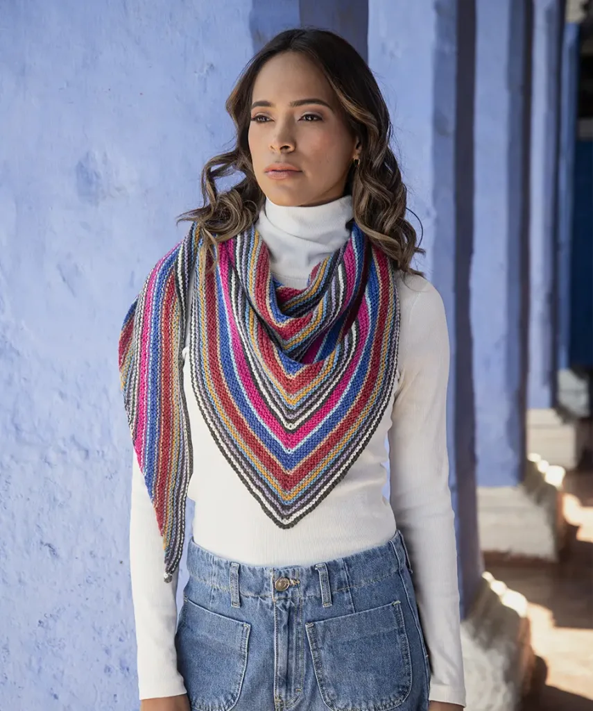 Rainbow Shawl - Yarn Patterns - Yarnalia