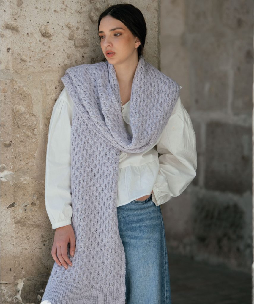 Endless Scarf by Matthew Schrank | Wool & Acrylic yarn...